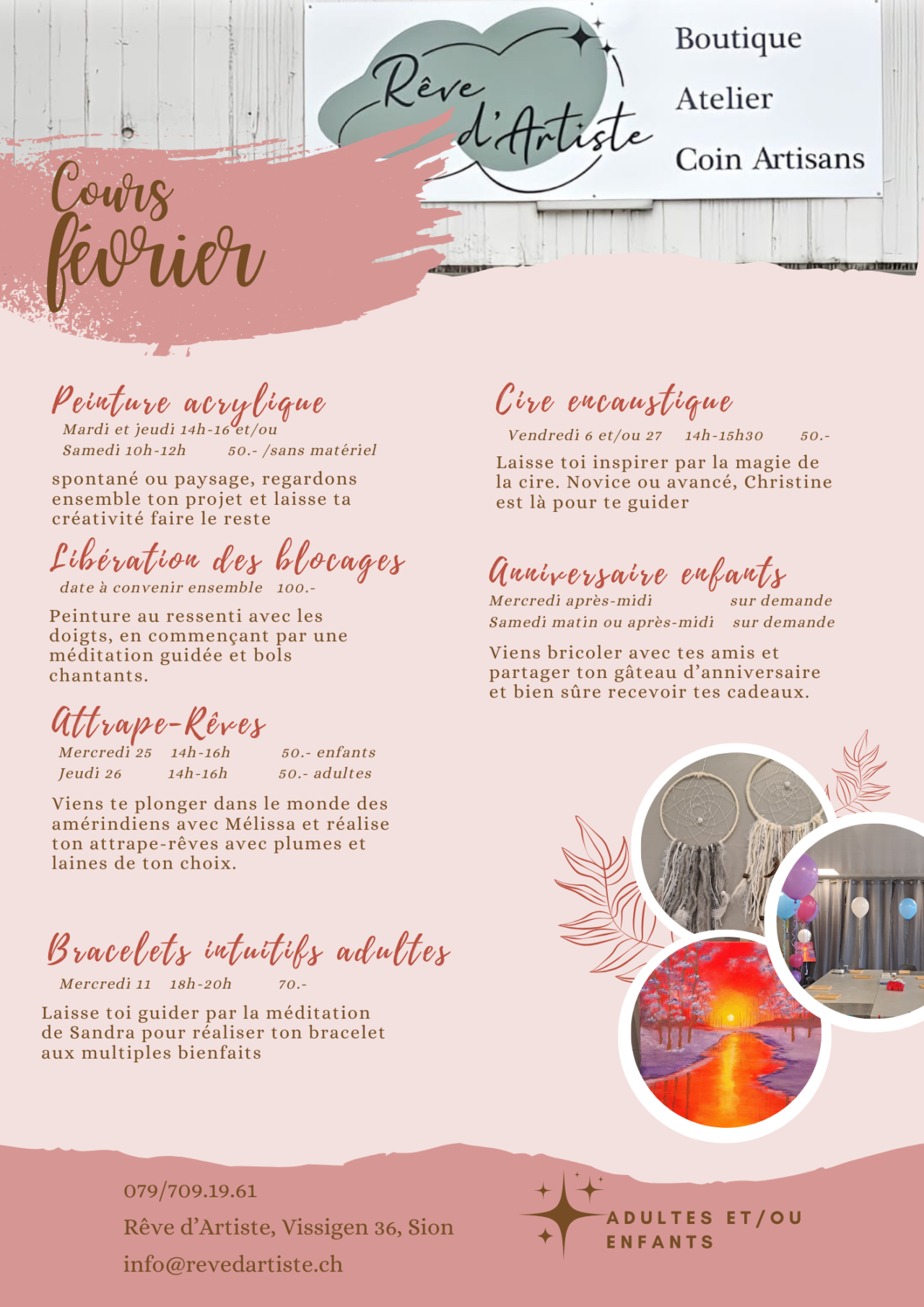 Nos cours | Bricolasion